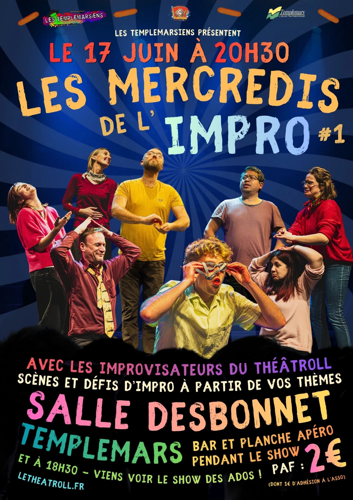 Les Mercredis de l'impro #1 | Sortir